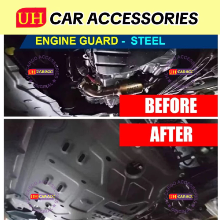 BEZZA SAGA CRV CIVIC FC METAL SHIELD ENGINE GUARD UNDER LOWER COVER ...