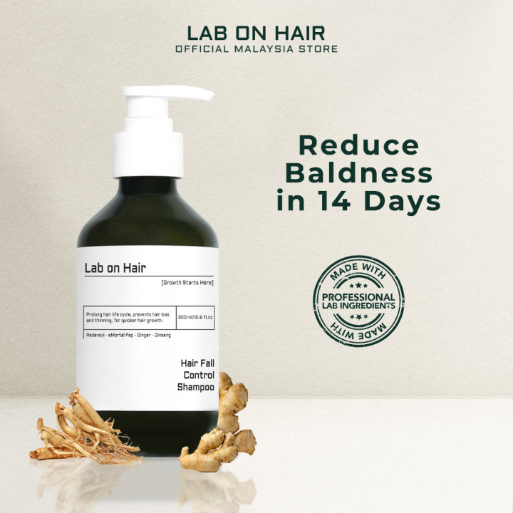 Ready stock🇲🇾Lab On Hair Loss Control Shampoo Anti HairFall - Root ...