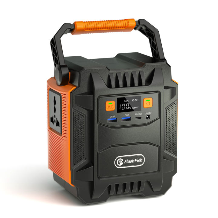 200W Solar Generator Portable Power Station 110V-240V AC Energy Storage ...