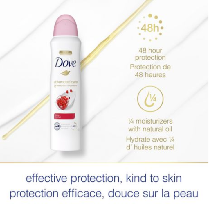 Dove Revive Dry Spray Antiperspirant 107g | Lazada PH