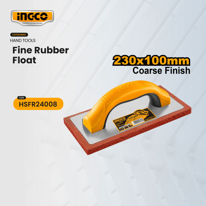 Ingco Fine Rubber Float 230x100mm HSFR24008 IHT | Lazada PH