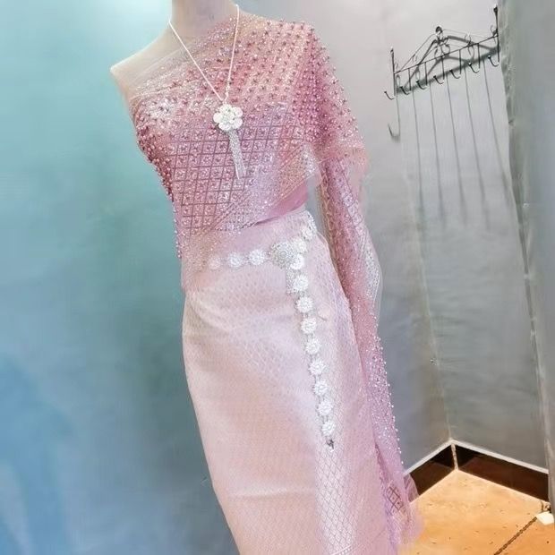 2023 New Women Thai Dress Dai clothing net red Xishuangbanna Dai ...