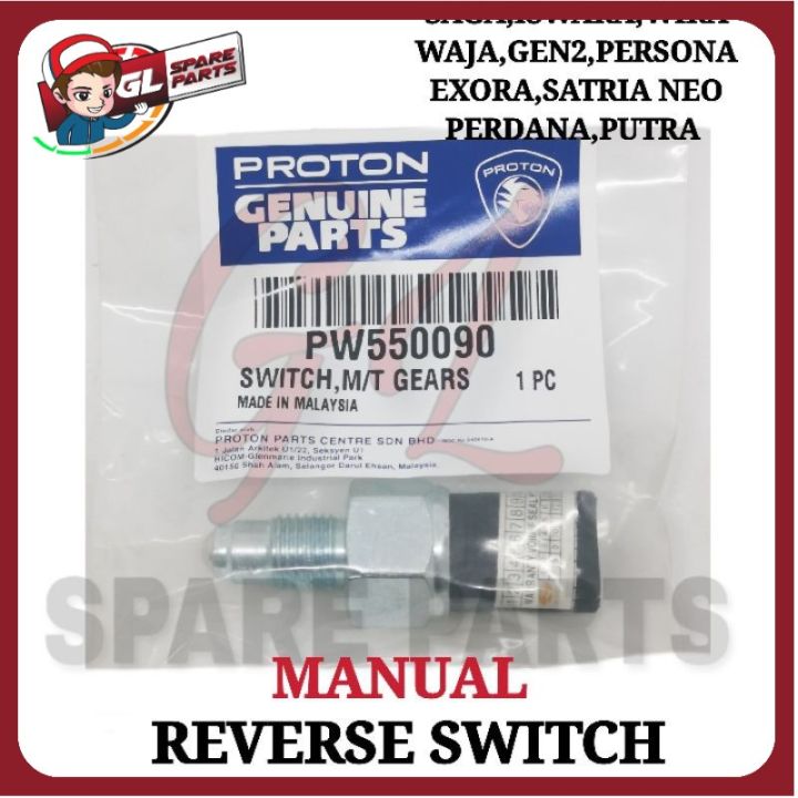 REVERSE SWITCH (MANUAL) (ORIGINAL) PROTON SAGA,WIRA,WAJA,GEN2,EXORA ...