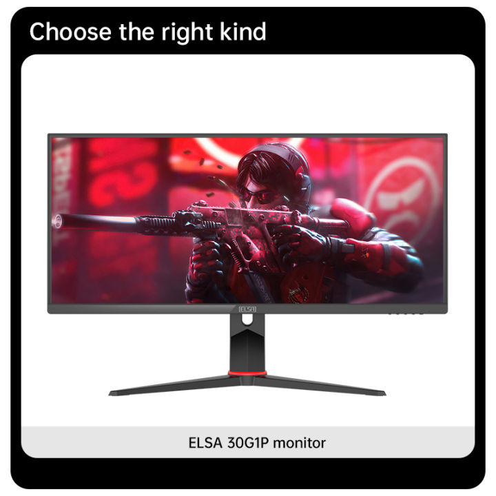 Elsa 30 Inch 2K 100HZ UltraWide Flat Panel 219 Monitor I Gaming I ...