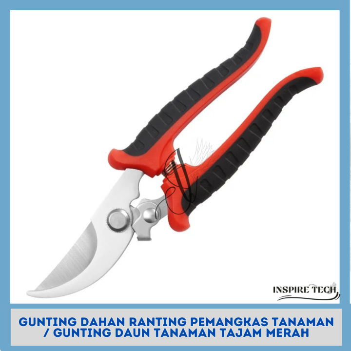 Gunting Dahan/Stainless Steel Garden Shears/ PEMANGKAS TANAMAN ...
