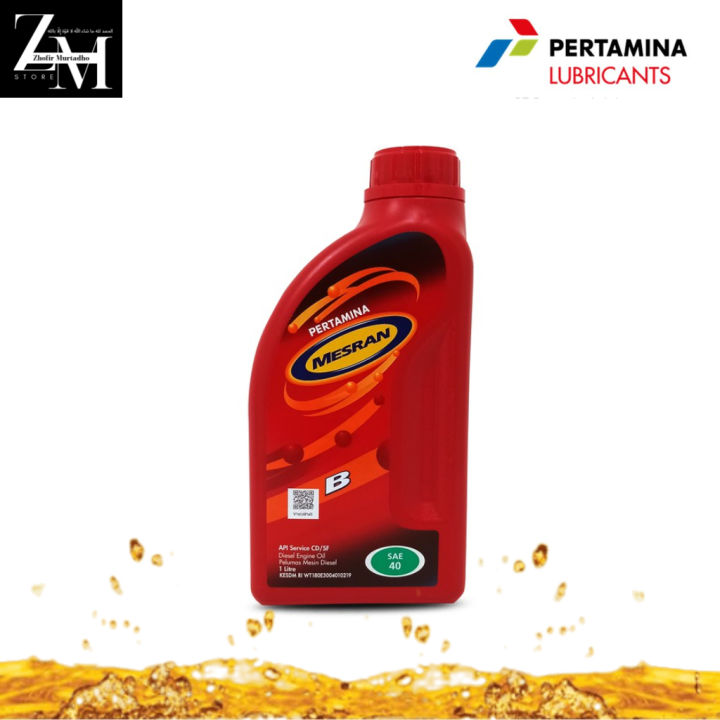 MESRAN B40 1 L ORIGINAL PERTAMINA | Lazada Indonesia