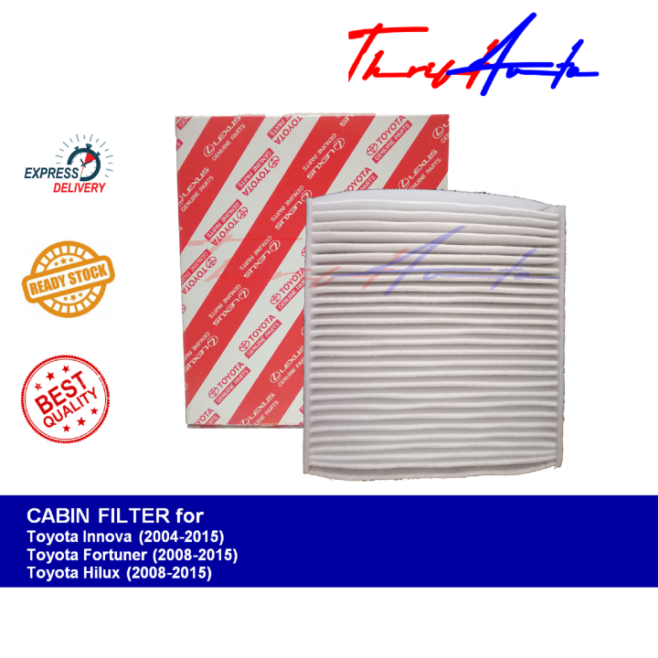AC Cabin Filter for Toyota Innova (2004-2015), Fortuner (2005-2015) and ...