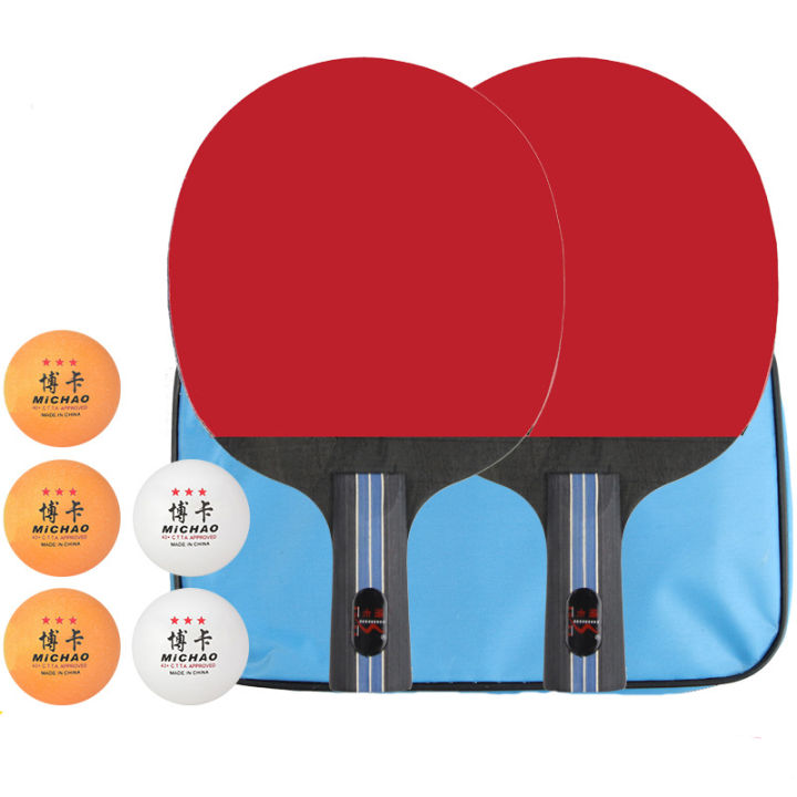 Table Tennis Ping Pong Paddles and Balls Set, 2pk Table Tennis Paddles ...