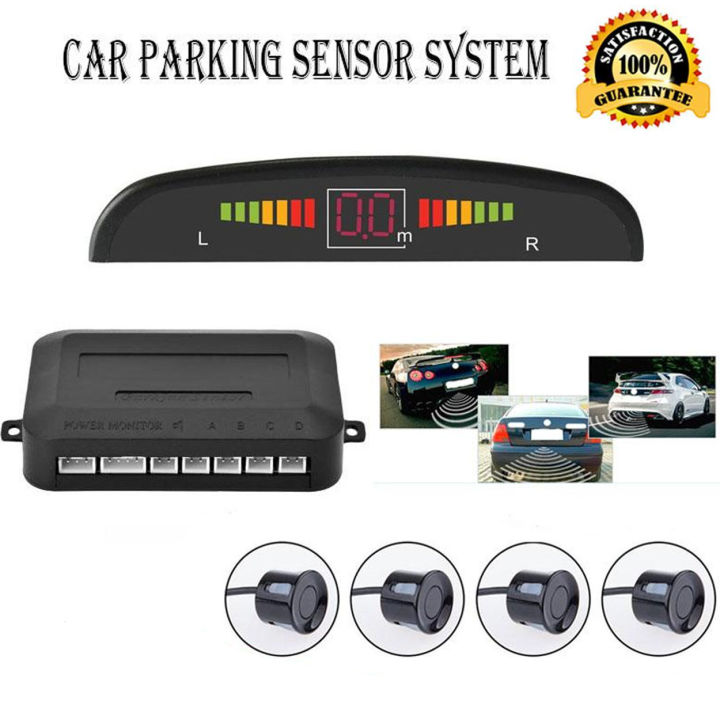 Car Parking Sensor With 4 Eye Reverse Backup Sensors Parking Radar ...