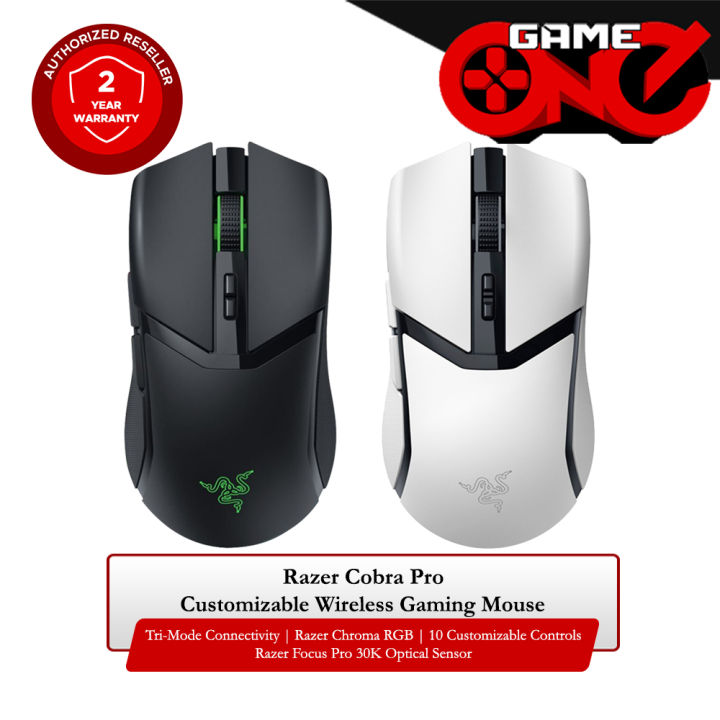 Razer Cobra Pro Customizable Wireless Gaming Mouse with Razer Chroma ...