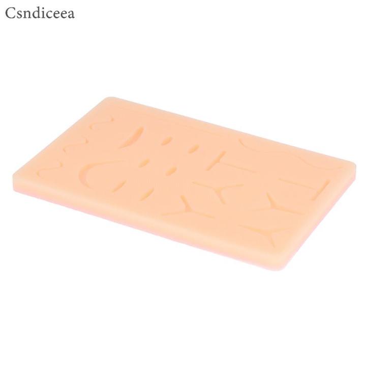 Csndiceea Wound Silicone Suture Pad Human Traumatic Skin Model Suturing ...