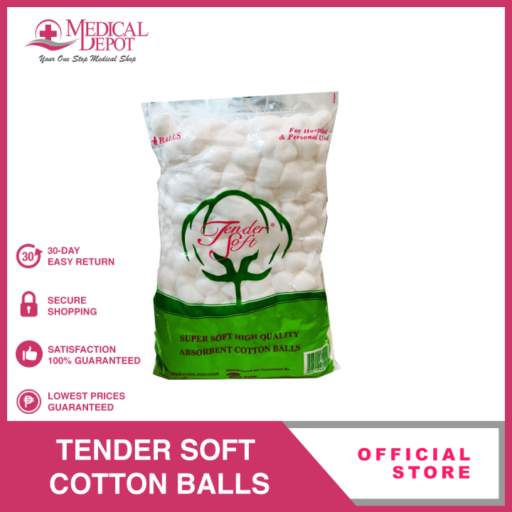 Tender Soft Cotton Balls 300's | Lazada PH