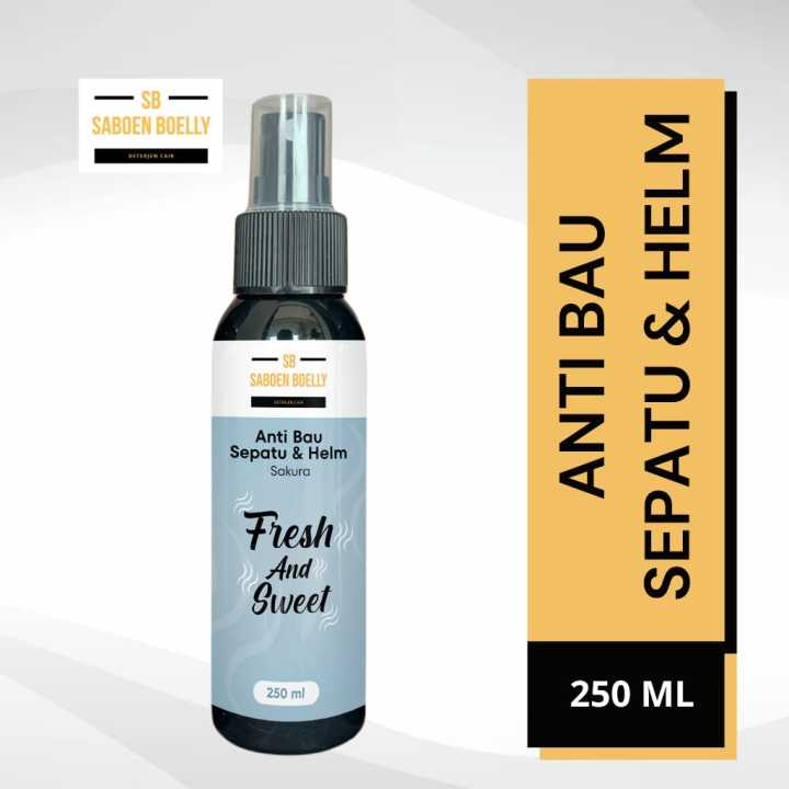 SABOEN BOELLY ANTI BAU SEPATU DAN HELM Penghilang Bau Serbaguna 250 ML ...