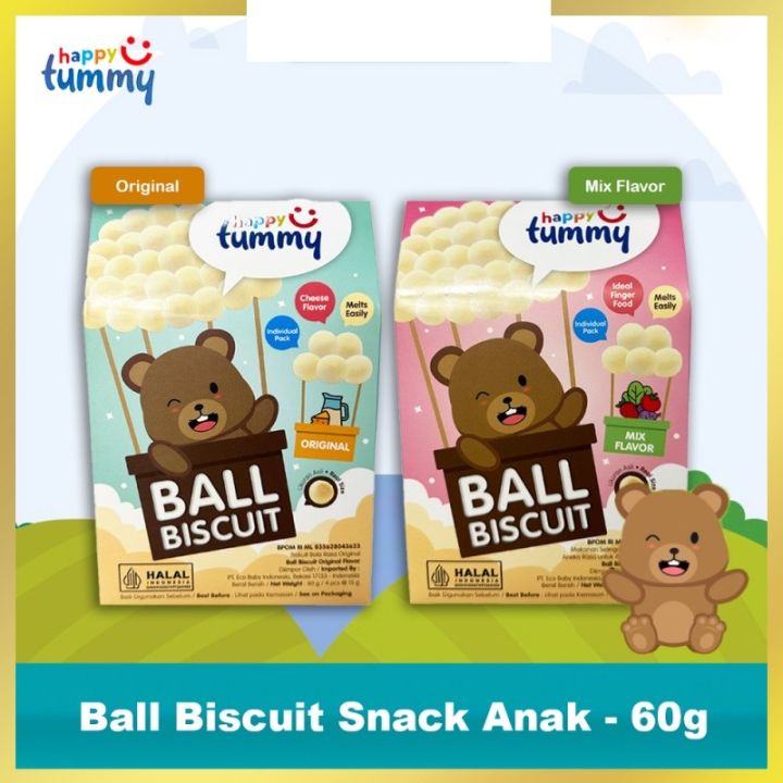 Happy Tummy Ball Biscuit - Biskuit Anak | Lazada Indonesia