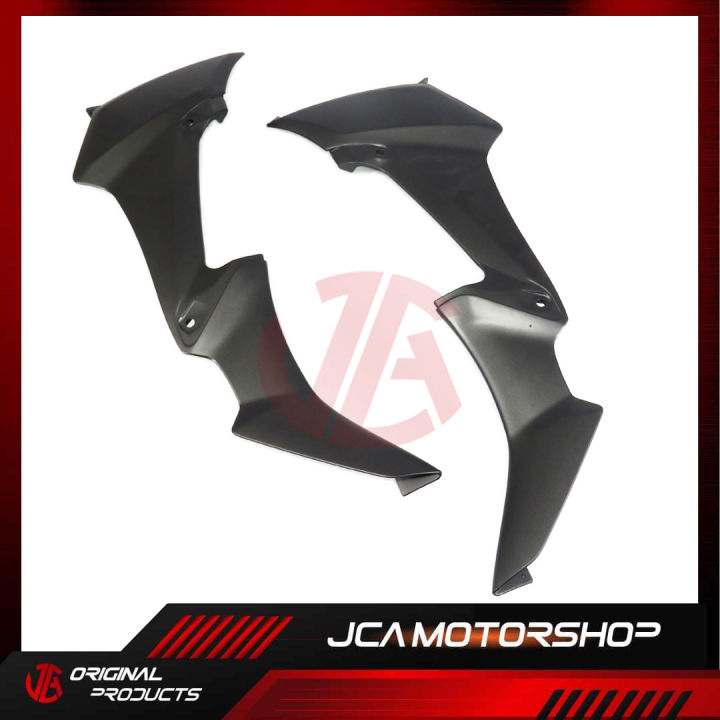 ORIGINAL SUZUKI LEG SHIELD NO. 2 FOR SMASH 115 - MATTE BLACK (PAIR ...