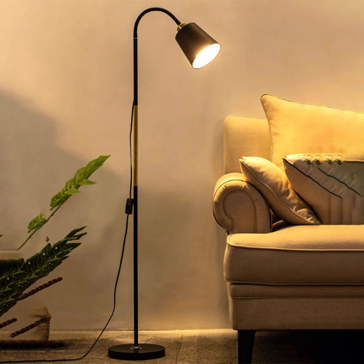 Lampu lantai berdiri 155CM Standing Lamp lampu meja stand Lampu Baca ...