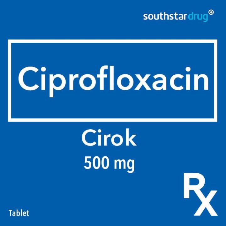 Rx: Cirok 500mg Tablet | Lazada PH