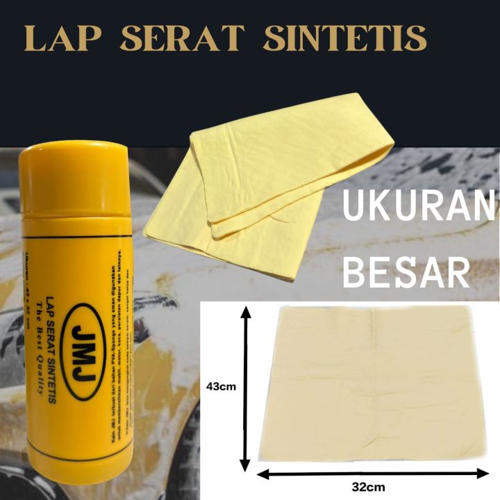 Kain Lap Chamois Kanebo Besar JMJ / Lap kain Berserat hisap tinggi 43CM ...