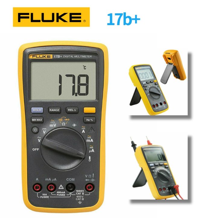 Fluke 17b+ Digital Multimeter F17B+ AC , DC , Voltage +AC Transducer , Measuring | Lazada