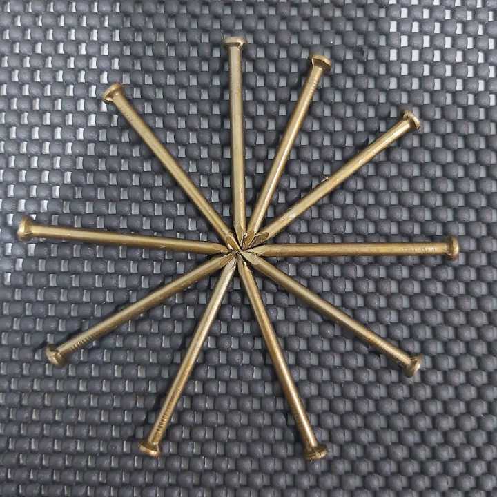 ISI 10 PCS - paku beton eceran ukuran lengkap 2-1/2inch 3inch 4inch ...