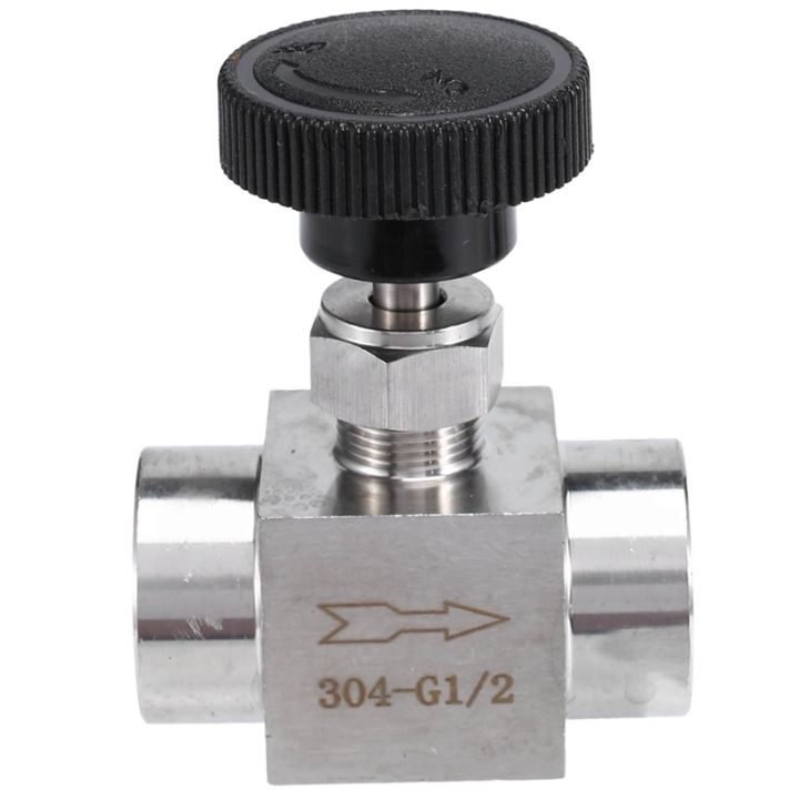 BSP Equal Female Thread SS 304 Stainless Steel Flow Control Shut Off ...