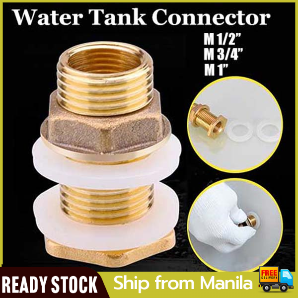 LANG Original Solid Brass Water Tank Connector Fittings Leak-proof M1 ...
