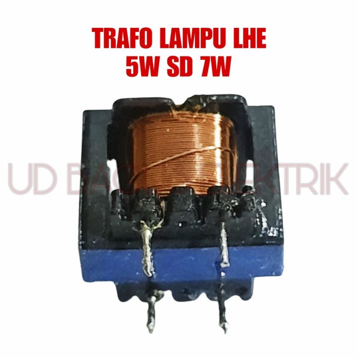 5X TRAFO LAMPU LHE 2U 3U SPIRAL 5W SD 7W TRAFO PCB MESIN LAMPU LHE ...