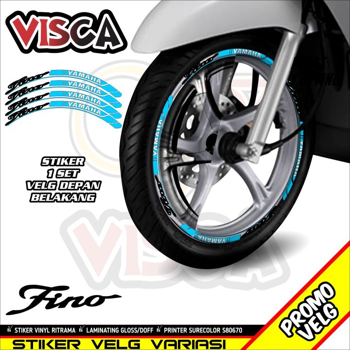 Stiker Velg List Velg Motor Stiker Velg Fino Variasi New 2 | Lazada ...
