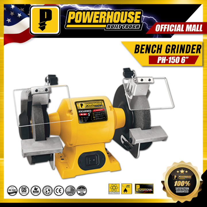Powerhouse Bench Grinder 6 inch PH-150 PHPT | Lazada PH