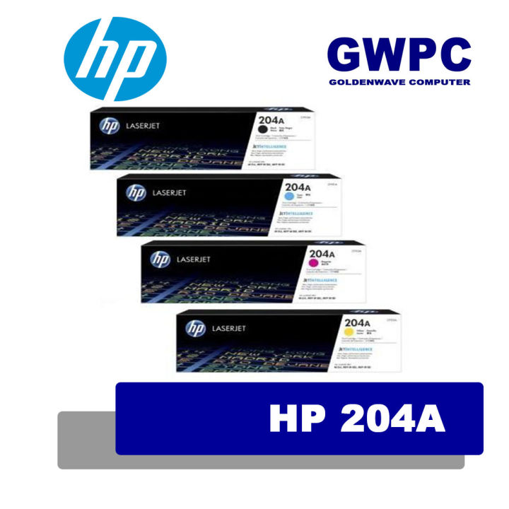 HP 204A Original LaserJet Toner Cartridge CF510A CF511A CF512A CF513A ...