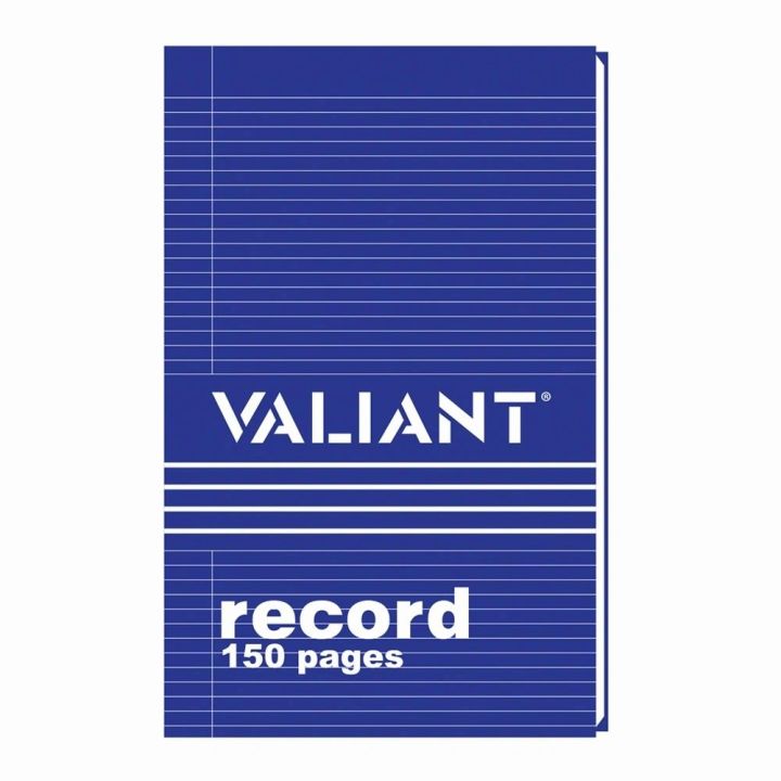 Valiant Record Book - Jr. | Lazada PH