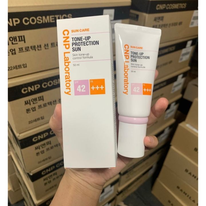 [CHÍNH HÃNG] Kem chống nắng nâng tone hồng da [CNP Cosmetics] Tone-Up ...