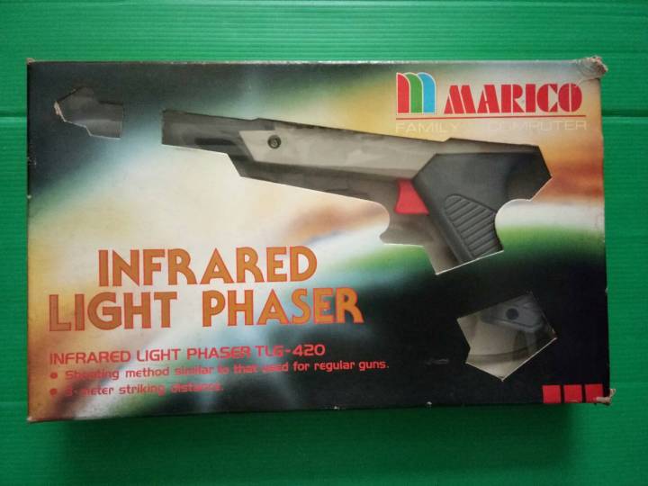 INFRARED LIGHT PHASER จอยปืน เครื่องเกม ที่เล่นเกม ตลับแฟมิคอม | Lazada ...