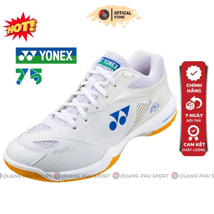 Giày Đánh Cầu Lông Nam Nữ Yonex 75TH 65Z2, Đế Cao Su Đàn Hồi, Chống Lật ...