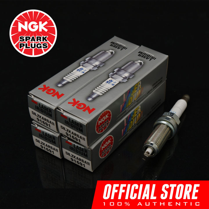 Roadfit NGK DILZKAR6A11 Laser Iridium Spark Plugs For Nissan Almera, Altima, Sentra, Cube, Teana ...