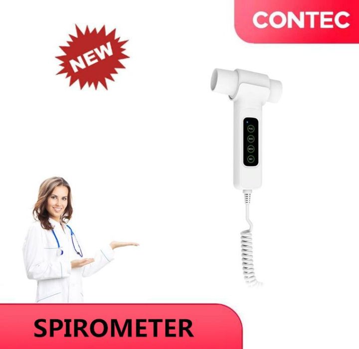 Contec Pulmonary Function Equipment Spiromrter Lazada