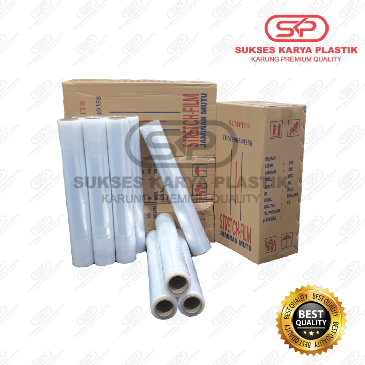 1 Dus (isi 6 Roll) Plastik Wrapping Stretch Film Sumpit IDM000549358 ...