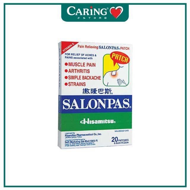 SALONPAS PATCH 20S | Lazada