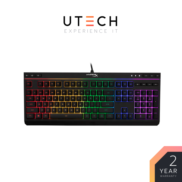 HyperX Keyboard Alloy Core RGB Membrane Gaming Keyboard by UTECH ...
