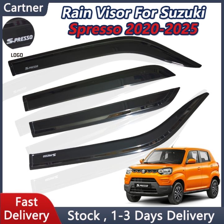 Rain Visor for Suzuki Spresso 2020-2025 Door Visor Rain Guard Window ...