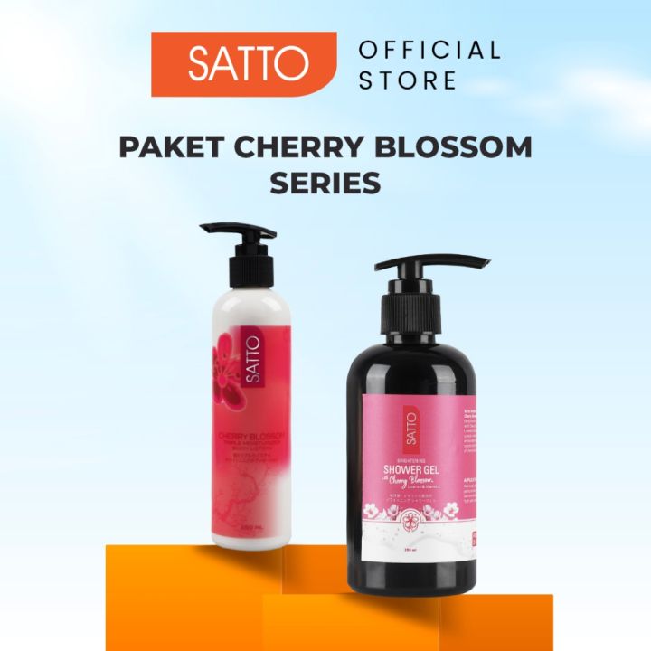 Satto Paket Body Care Cherry Blossom Series - Melindungi Kulit Dengan ...