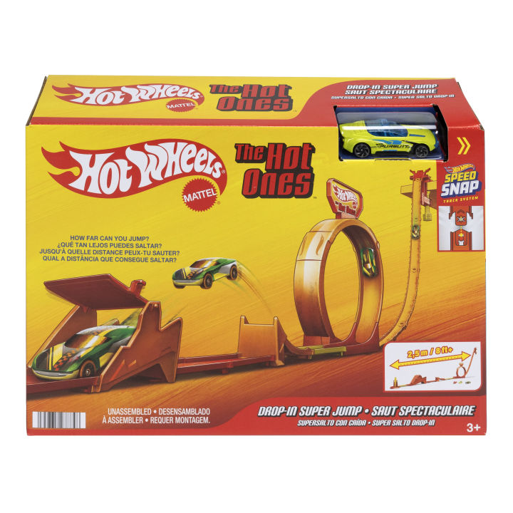Hot Wheels The Hot Ones Drop-In Super Jump (JCX69) | Lazada