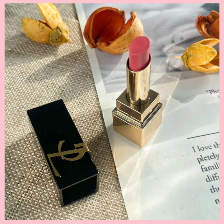 （ของแท้ 100%）ysl N12 fir bare 1.3g Nude semi-matte ใช่ N12 เพื่อเปลือย ...