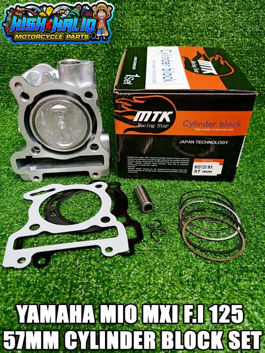 YAMAHA MIO MXI 125 F.I 57MM CYLINDER BLOCK SET | Lazada PH