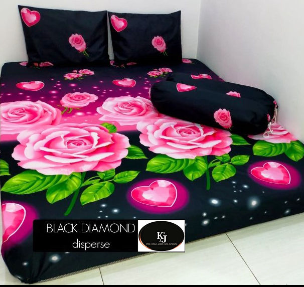 Black Diamond Sprei Set -Lengkap dengan sarban dan sargul -MIRIP BONITA ...