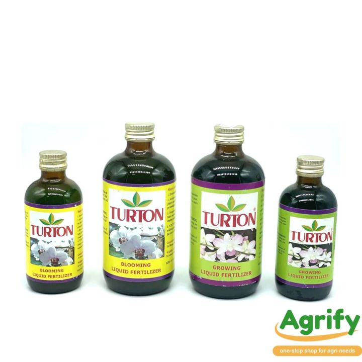 Turton Blooming / Growing Fertlizer 120ml 250ml Ornamental Bulaklak ...