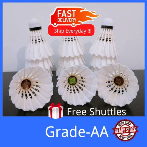 【ShuttleNice】 Secondhand/Used Badminton Shuttlecock (Brand: RSL ...