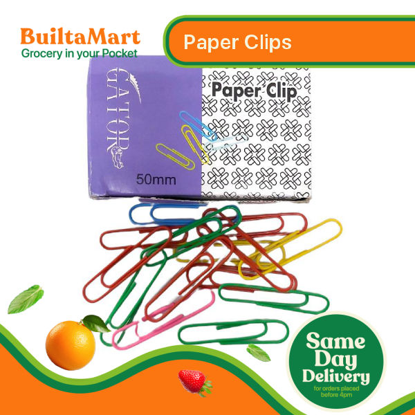 Gator Paper Clips (50pcs) | Lazada PH