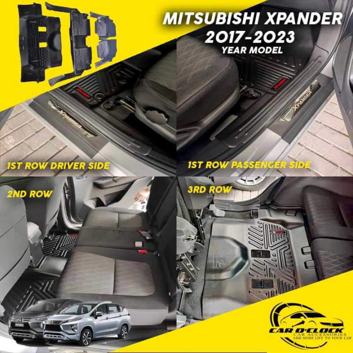 Mitsubishi Xpander Deepdish Matting with Extension (2017-2023) | Lazada PH
