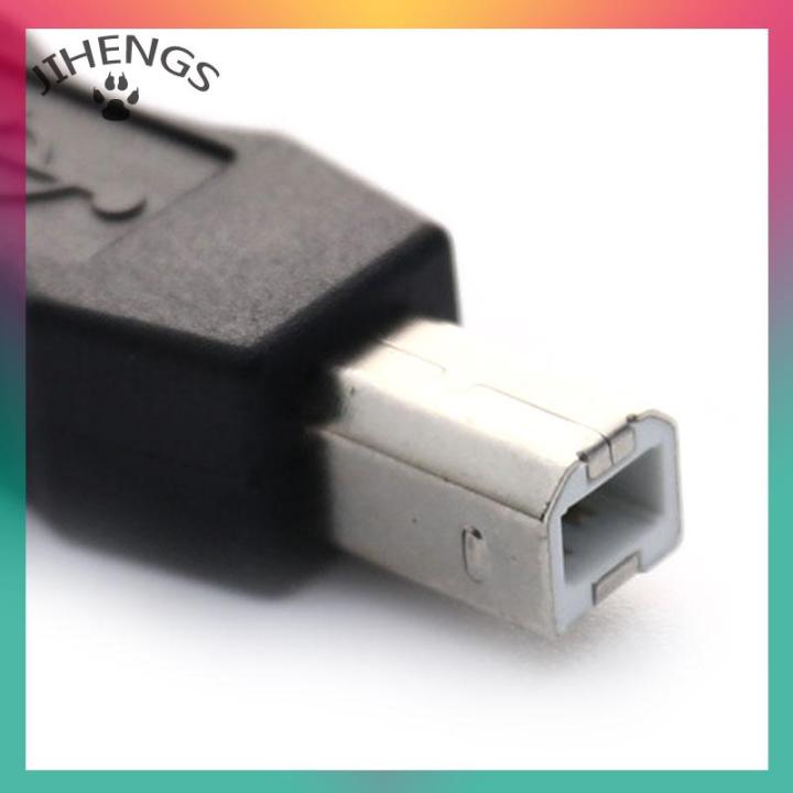 JIHENGS USB 2.0 type A Female to type B Male Printer Scanner Adapter ...